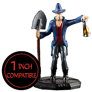 Monster Protectors Townsfolk Mini Fantasy Figures - Tradesmen - 8pc Hand-Painted Non Player Character NPC Miniatures - 1" Hex-Sized Compatible with DND Dungeons Dragons Tabletop Games