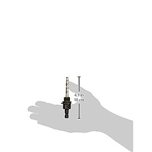 BOSCH HSBAM Standard Medium Mandrel for Hole Saws 9/16 In. to 6 In. , Black