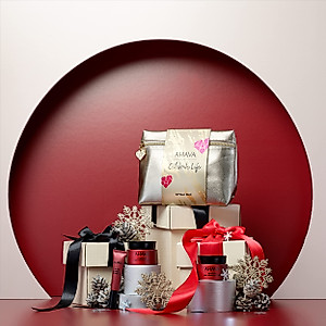 AHAVA At Your Best Skincare Trio Set - Includes Advanced Deep Wrinkle Cream, Overnight Deep Wrinkle Mask & Lip Line Wrinkle Treatment, enriched with Exclusive Dead Sea Osmoter