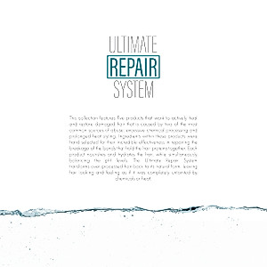 HAIR BAR NYC Ultimate Repair System Revival Conditioner | Hair Treatment for dry damaged hair | Deep conditioner for dry damaged hair | Keratin/Color Safe INFUSED WITH MARINE KERATIN (300ml 10.2fl.oz)