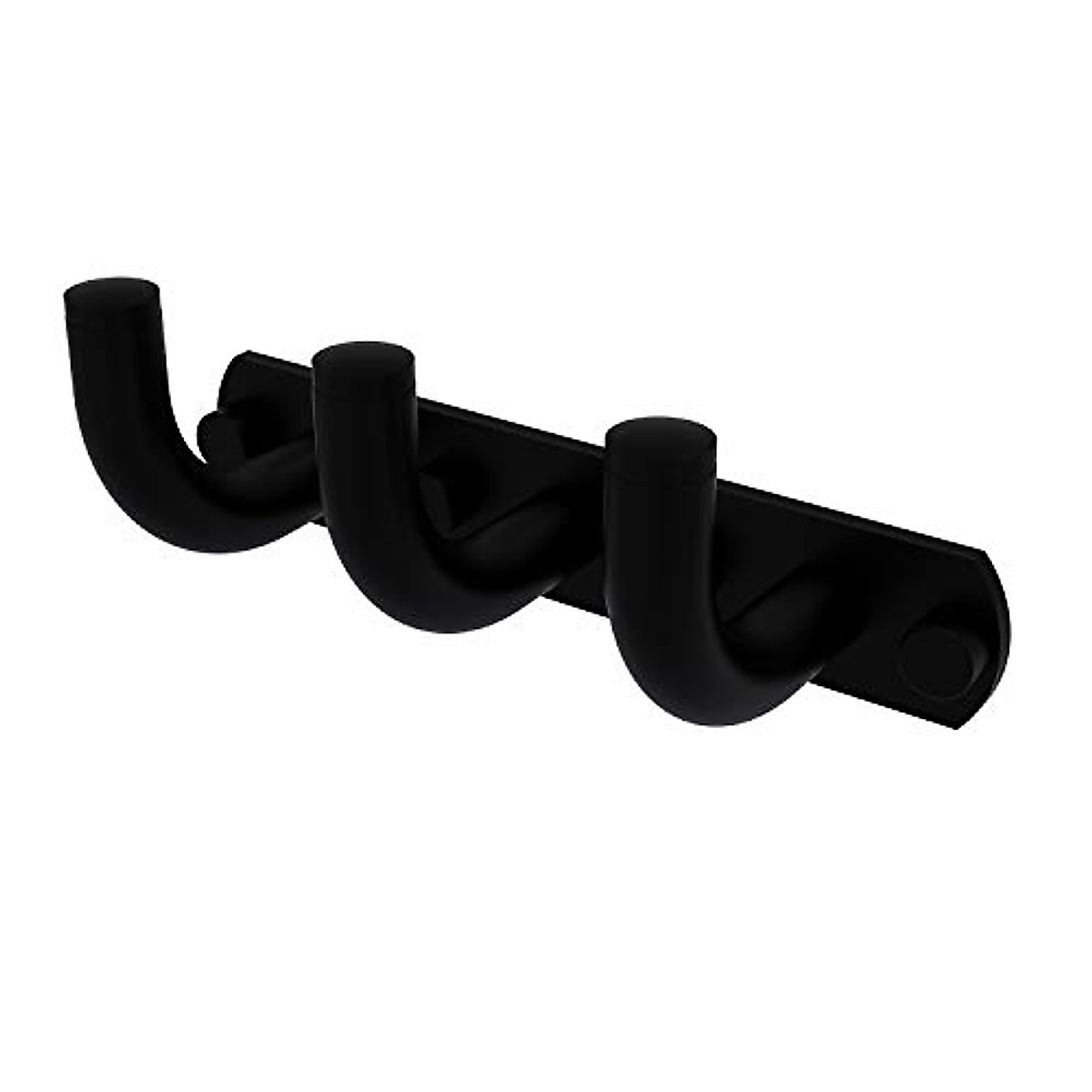 Allied Brass RM-20-3 Remi Collection 3 Position Multi Decorative Hook, Matte Black