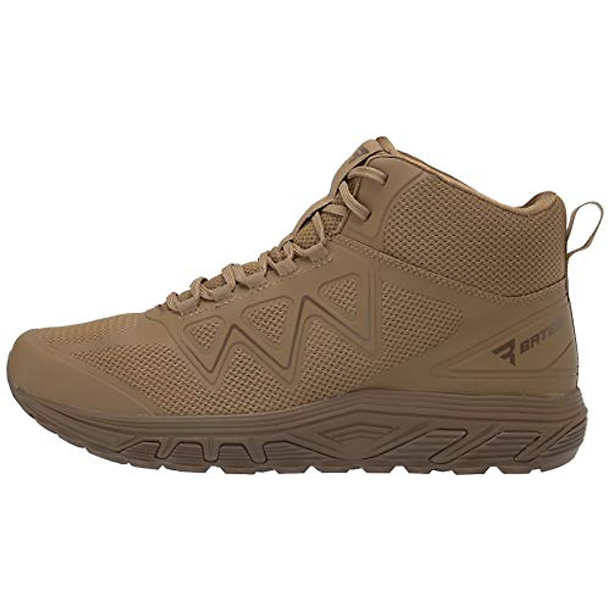 Bates mens Rush Mid, Coyote, 7.5 US medium