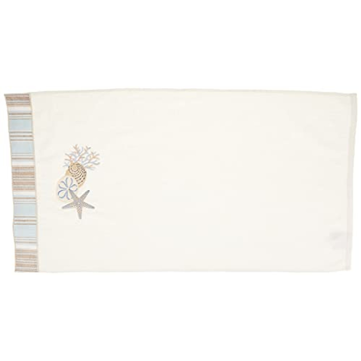 Avanti Linens By The Sea Hand Towel, White,10972WHT