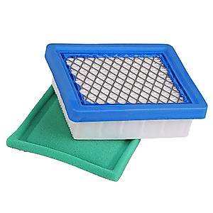 Yerbay 36046 740061pre filter and Air Filter for Tecumseh OH95 OHH45 OHH50 VLV50 VLV55 VLV60 VLV66 VLV126