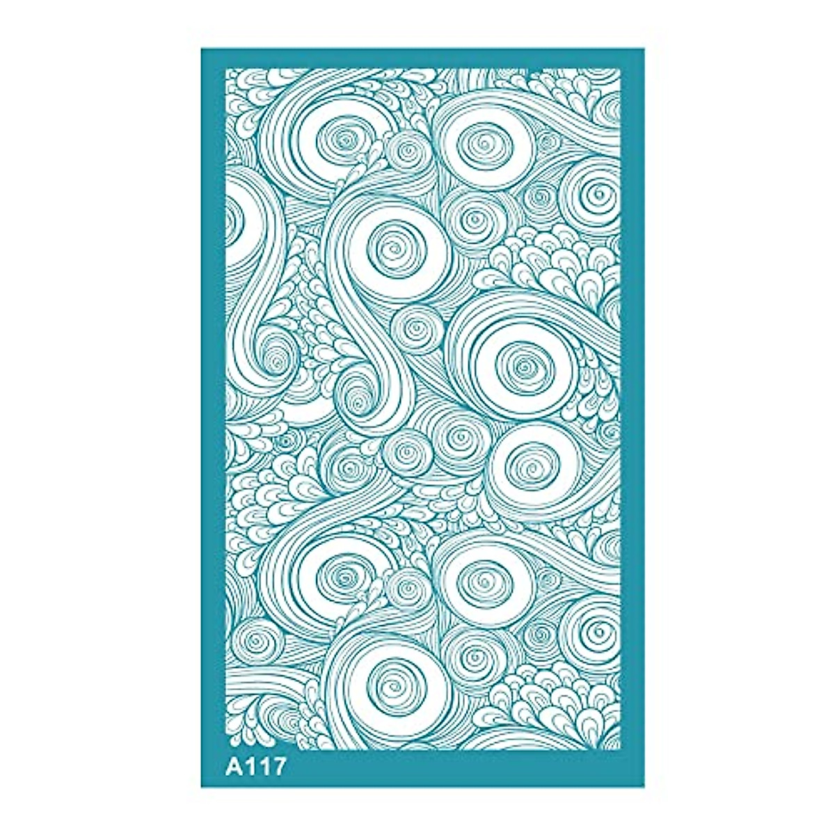 Silk Screen for Clay, Reusable Silk Screen Stencils for Earrings, Silkscreens for Clay Jewelry, Texture Sheets for Clay-17