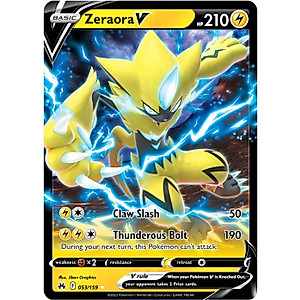 Pokemon - Zeraora V 053/159 - Crown Zenith - Ultra Rare Card