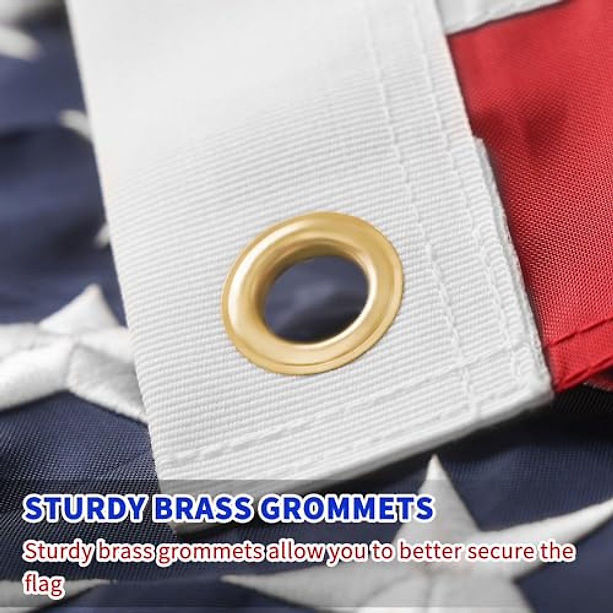 American Flag,3x5 American Flag Outdoor Heavy Duty Made In Usa,American Flags For Outside 3x5, Built For Outdoor Use,The Best Us Outdoor Flags(100% Made In Usa)