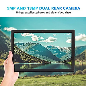 4G LTE Calling Tablets, 10.1Inch for Android 8.1 MT6755 Octa Core Gaming Tablet with 1280x800 IPS HD Display, Dual Camera, Dual Card, 2GB RAM 32GB ROM, Kids Learning (Green)