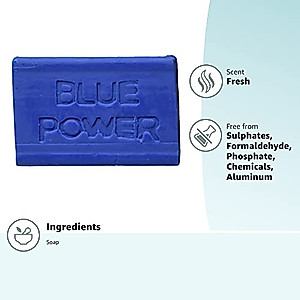 Jamaican Blue Power Laundry Soap, 4.23 Ounce (Pack of 3)