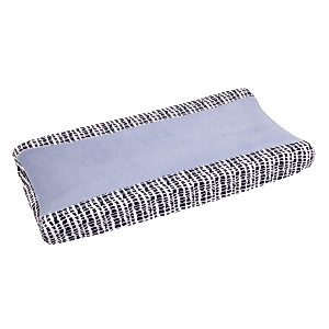 NoJo Seas The Day Navy and Blue Super Soft Changing Pad Cover
