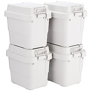 無印良品 MUJI 44620816 Sturdy Polypropylene Storage Box, Mini, 5.8 gal (22 L), Approx. Width 15.6 x Depth 11.6 x Height 14.6 inches (39.5 x 29.5 x 37 cm)
