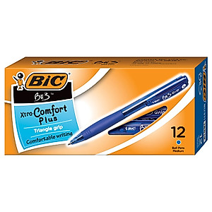 BIC Ballpoint Retractable Pens (BU311BE), Blue