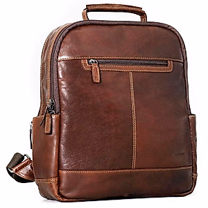 Voyager Compact Convertible Backpack/Crossbody #7534 (Brown)