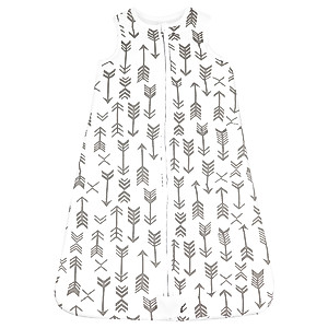 Baby Wearable Blanket, Winter Sleep Sack 2.5 TOG, Cotton Sacks for 6-12 Months, 1 Pack Medium Size, 3 Layers 2-Way Zipper Transition Sleeping Bag