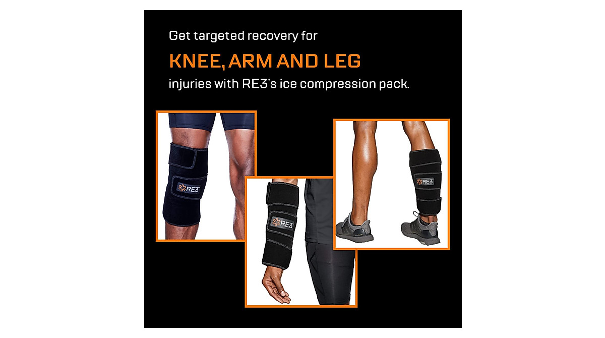 RE3 Ice Compression Pack - Effective Cold Therapy Wrap