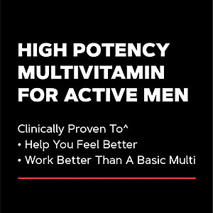 GNC Mega Men Sport Daily Multivitamin for Performance, Muscle Function, and General Health -180 Count