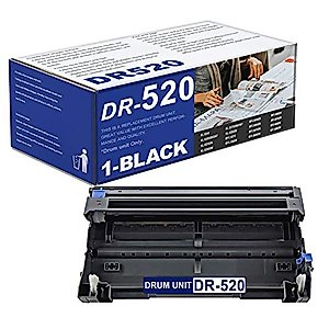 1 Pack DR-520 DR520 Black Drum Unit Replacement for Brother DCP-8060 8065DN 8080DN 8085DN HL-5240 5250DN/DNT 5270DN 5350DN/DNLT 5370DW/DWT 5380DN 5280DW Printer(Toner is not Included).