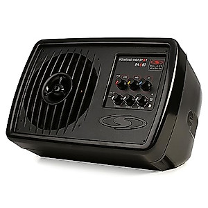 Galaxy Audio PA6BT 6" 170 Watt 2-Way Powered Hot Spot Monitor Speaker With Bluetooth,Black