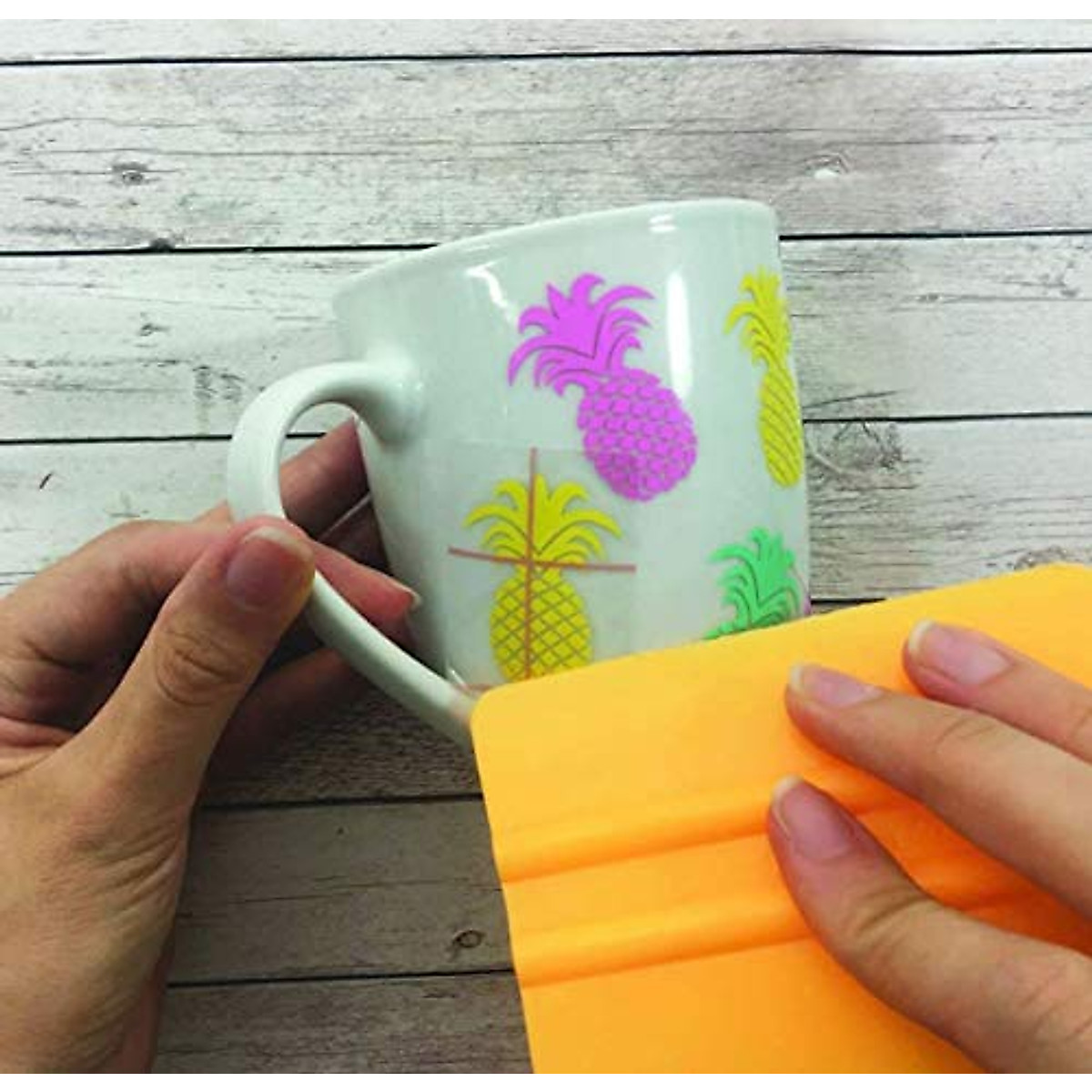 Craftables Black Vinyl Sheets - Permanent, Adhesive, Glossy & Waterproof | (10) 12" x 12" Sheets- for Crafts, Cricut, Silhouette, Expressions, Cameo, Signs