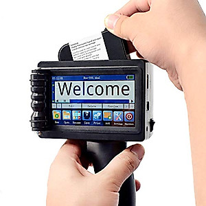 TOAUTO Original Portable Ink Cartridge Quick-Dry Replacement 42ml Ink Cartridge for Handheld Inkjet Printer Coding Machine（Black）