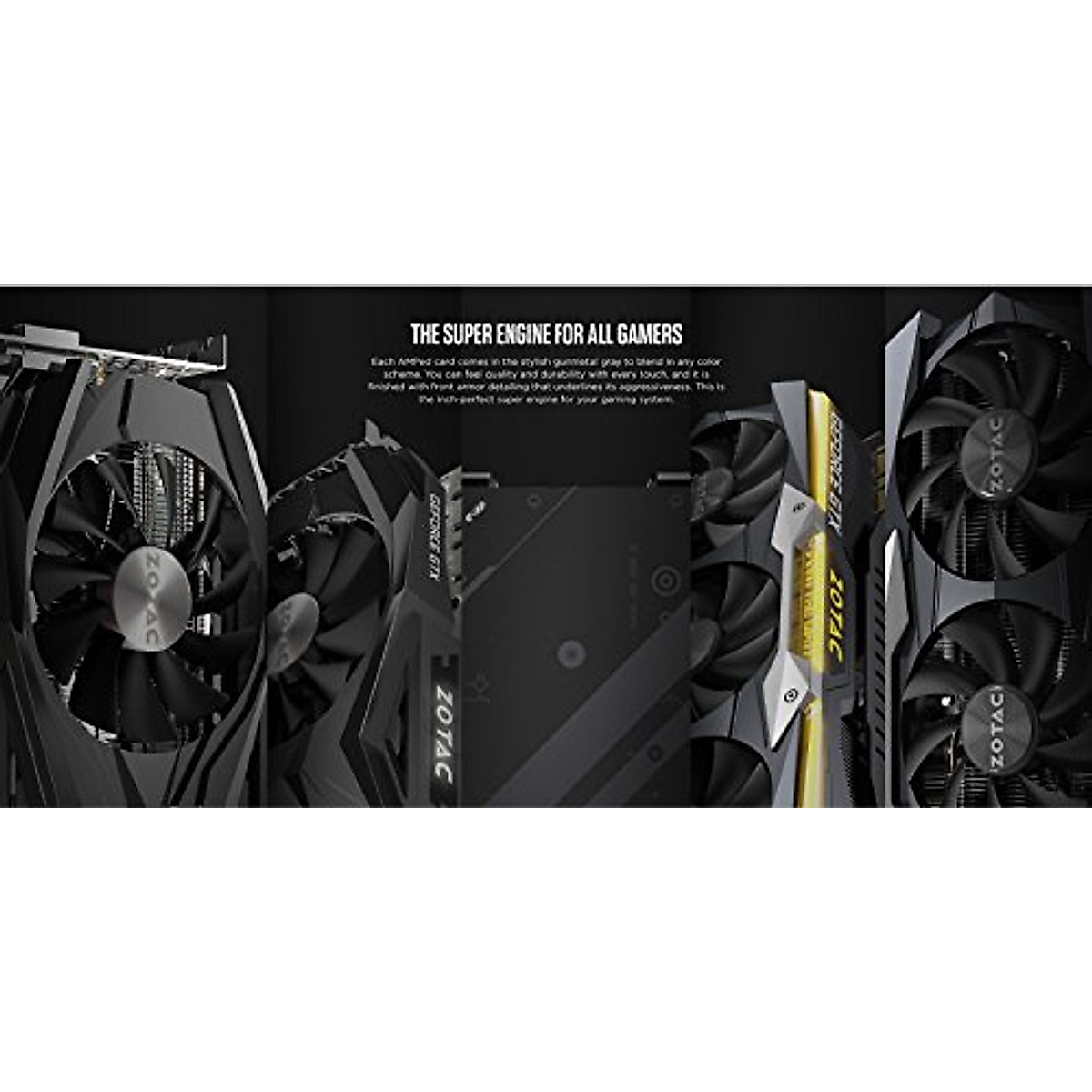 ZOTAC GeForce GTX 1080 Ti AMP Edition 11GB GDDR5X 352-bit PCIe 3.0 Gaming Graphics Card VR Ready(ZT-P10810D-10P)