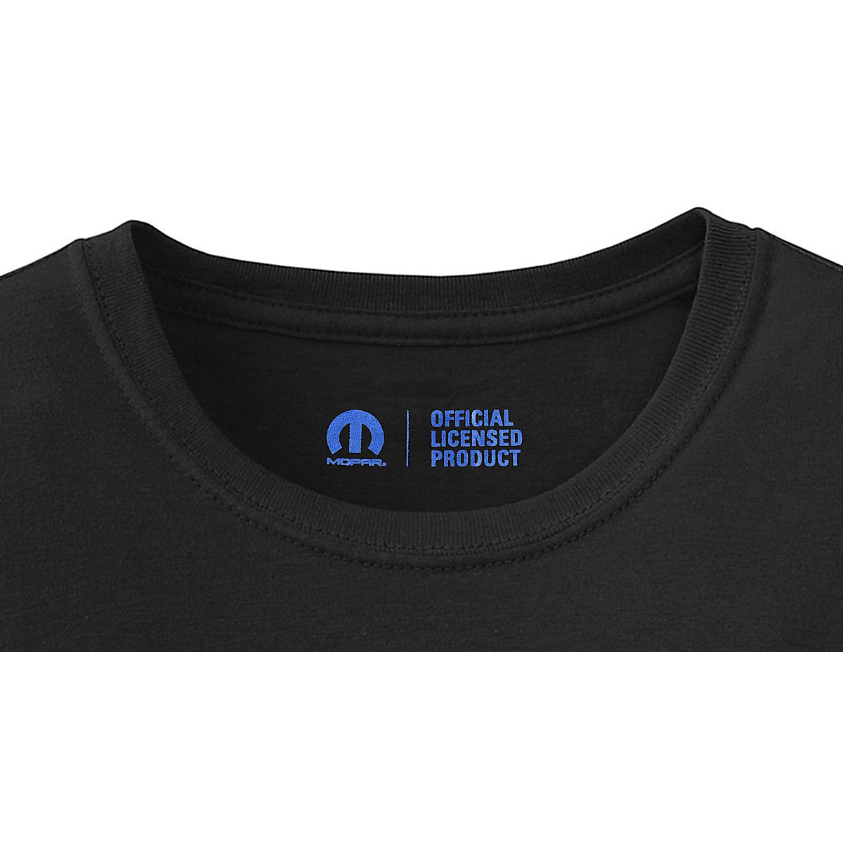 Men's Hemi Powered T-Shirt Black Short Sleeve Crew Neck Shirt (2X, Black)