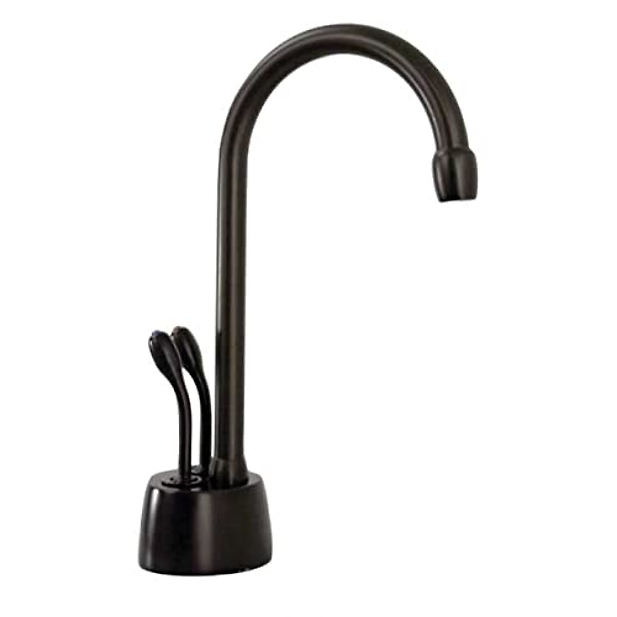 Westbrass CO140-12 Develosah 9" 2-Handle Hot and Cold Water Dispenser Faucet Kit with Filter, Kitchen Sink Strainer & Disposal Trim Set, Oil Rubbed Bronze