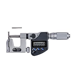 Mitutoyo 317-351-30 ACM-1"MX Micrometer, IP65, Uni-Mike, 0"-1", 0.00005"/0.001 mm