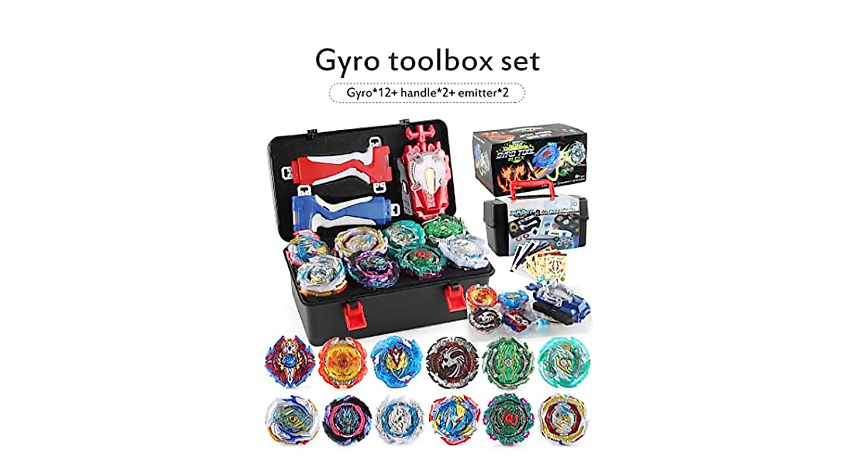 Battling Tops Box Set – Exciting Spin & Burst Battle Game for Kids