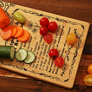 Retirement Gifts for Women Men, Going Away Gift Leaving Gift Farewell Gift for Coworker Colleague Boss Leader Friends, Gifts for Mom Grandma Teachers Nurse, Retired Kitchen Gift- Cutting Board Set