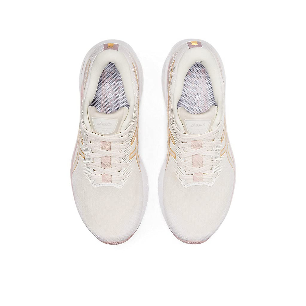 ASICS Women's GT-2000 10 Running Shoes, 7, Cream/Champange