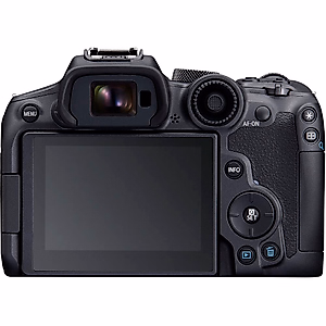 Canon EOS R7 Mirrorless Camera (5137C002) + 2 x Sony 64GB Tough SD Card + Bag + Charger + 2 x LPE6 Battery + Card Reader + LED Light + Corel Photo Software + HDMI Cable + Flex Tripod + More (Renewed)