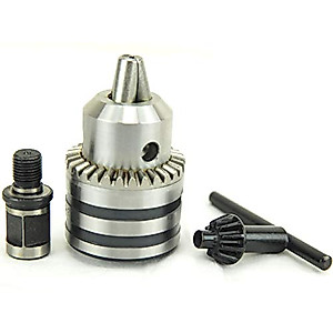 HD Mag Drill Chuck 5/8" & THREADED Weldon Shank 3/4" Adapter for Magnetic Drill - Heavy Duty by BLUEROCK Tools