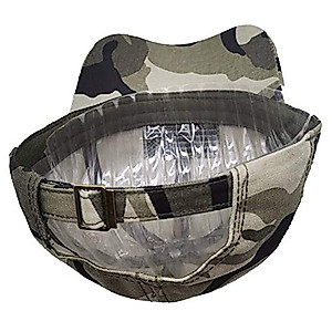 MANMESH HATT American Flag Embroidered Hat, Adjustable Washed Distressed Camo Baseball Cap for Men Women (American Flag Camouflage Green, one Size)