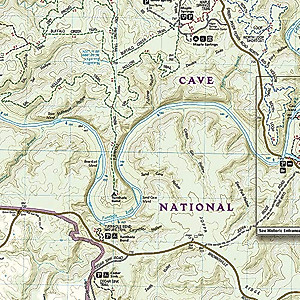 Mammoth Cave National Park Map (National Geographic Trails Illustrated Map, 234)