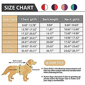 SAWMONG Dog Coat, British Style Plaid Dog Jacket with Reflective Strap, Windproof Waterproof Reversible Dog Winter Coat, Fleece Dog Vest with Furry Collar, Pet Apparel Cloth for Small Medium Large Dog