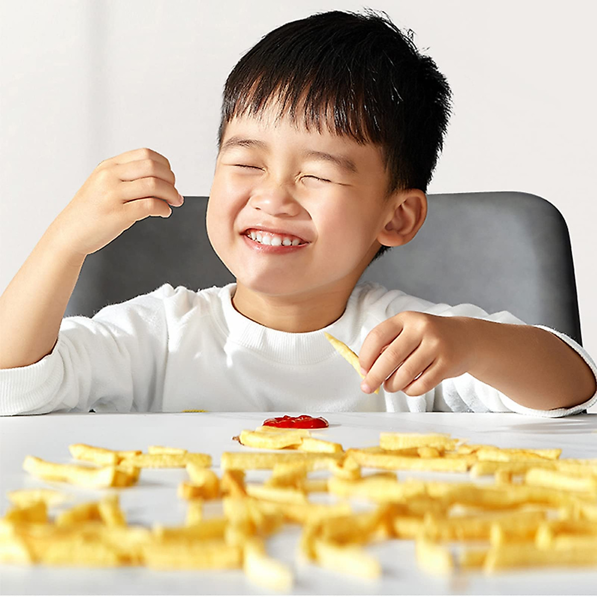 SHEHello Lazy Susan Turntable Organizer Rotating Serving Plate Large Marble Dining Table Round Dining Table Top for Cheese Dessert Fruit Baking Cake 50 to 90cm Diameter