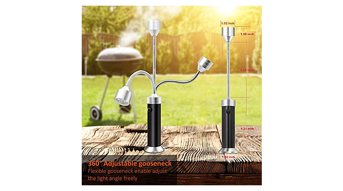 Magnetic BBQ Grill Lights - Waterproof & Super Bright