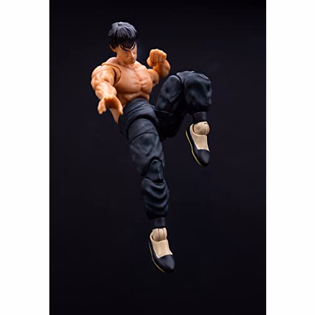 Street Fighter II 6" Fei Long Action Figure, Toys for Kids and Adults
