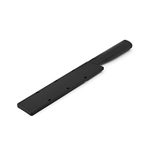 KitchenAid Classic Serrated Bread Knife with Custom-Fit Blade Cover, 8-inch, Sharp Kitchen Knife, High-Carbon Japanese Stainless Steel Blade, Black