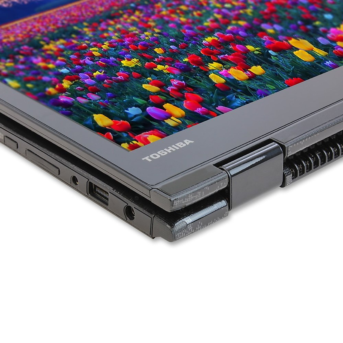 Skinomi Full Body Skin Protector Compatible with Toshiba Satellite Radius (2015, 14 inch)(Screen Protector + Back Cover) TechSkin Full Coverage Clear HD Film