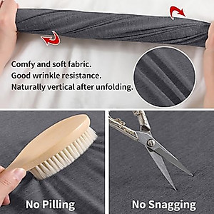 ASIMOON Grey Sweatpants for Women with Pockets Lightweight Loose-Fitting Jogger Pants Drawstring Running Workout Harem Pants