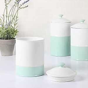 Martha Stewart Canister Set, 6-Piece, Two-Tone