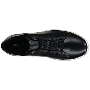 Cole Haan Men's Grand Crosscourt II Sneaker, Black Lthr/White, 10