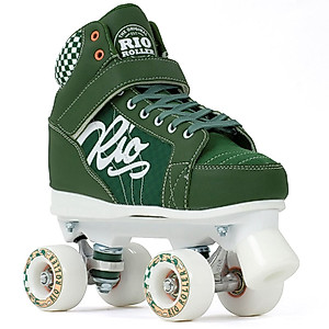Rio Roller Mayhem II Roller Skates - Unisex Indoor/Outdoor Quad Roller Skates for Men, Women, Boys, Girls