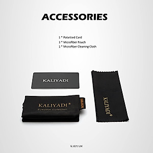 KALIYADI Round Polarized Sunglasses for Men Women Retro Metal Hippie Circle Style Sun Glasses UV Protection (2 Pack) 45mm