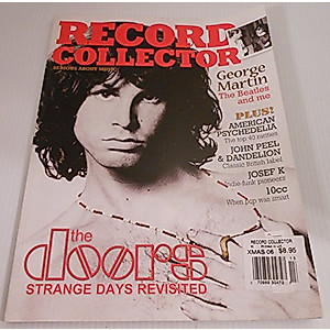 Record Collector magazine (UK Publication) issue 331 Christmas 2006 (Jim Morrison of The Doors on cover)[single issue magazine]** WEAR on cover*
