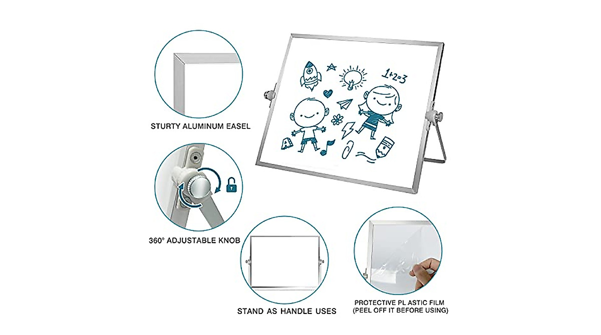 OWill Mini Dry Erase Whiteboard - Versatile & Portable