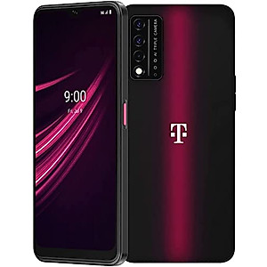 T-Mobile REVVL V+ 5G Android 64GB Smartphone - Nebula Black (Renewed) (T-Mobile Unlocked)