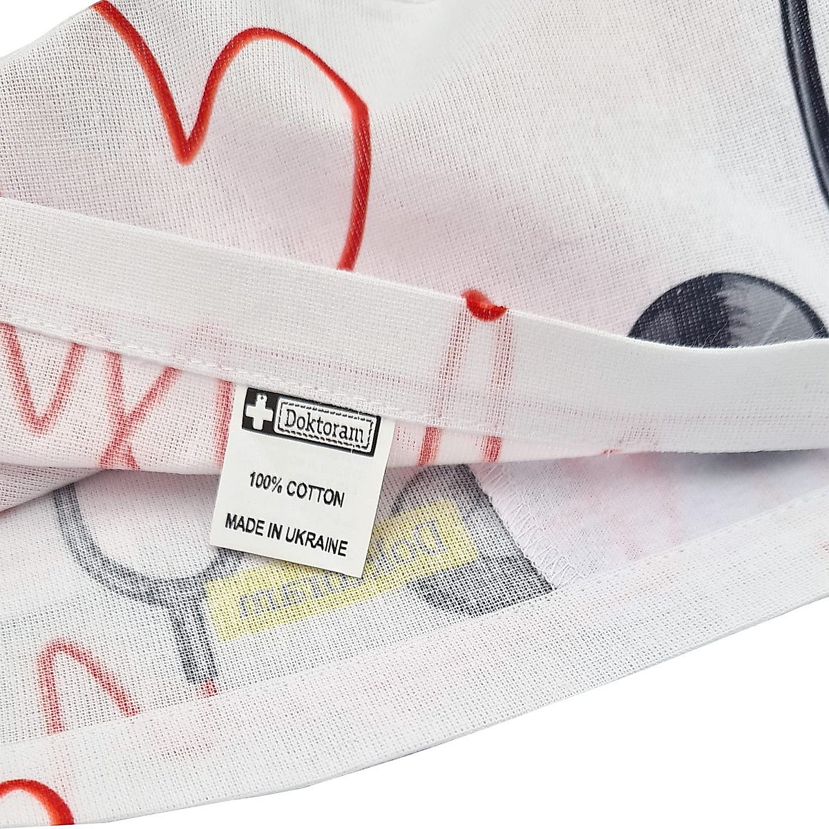 Stethoscope Print Scrub Cap - Perfect Hat for Nurses, Doctors and EMTs…